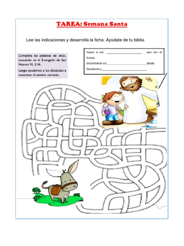 TAREA Semana Santa | PDF