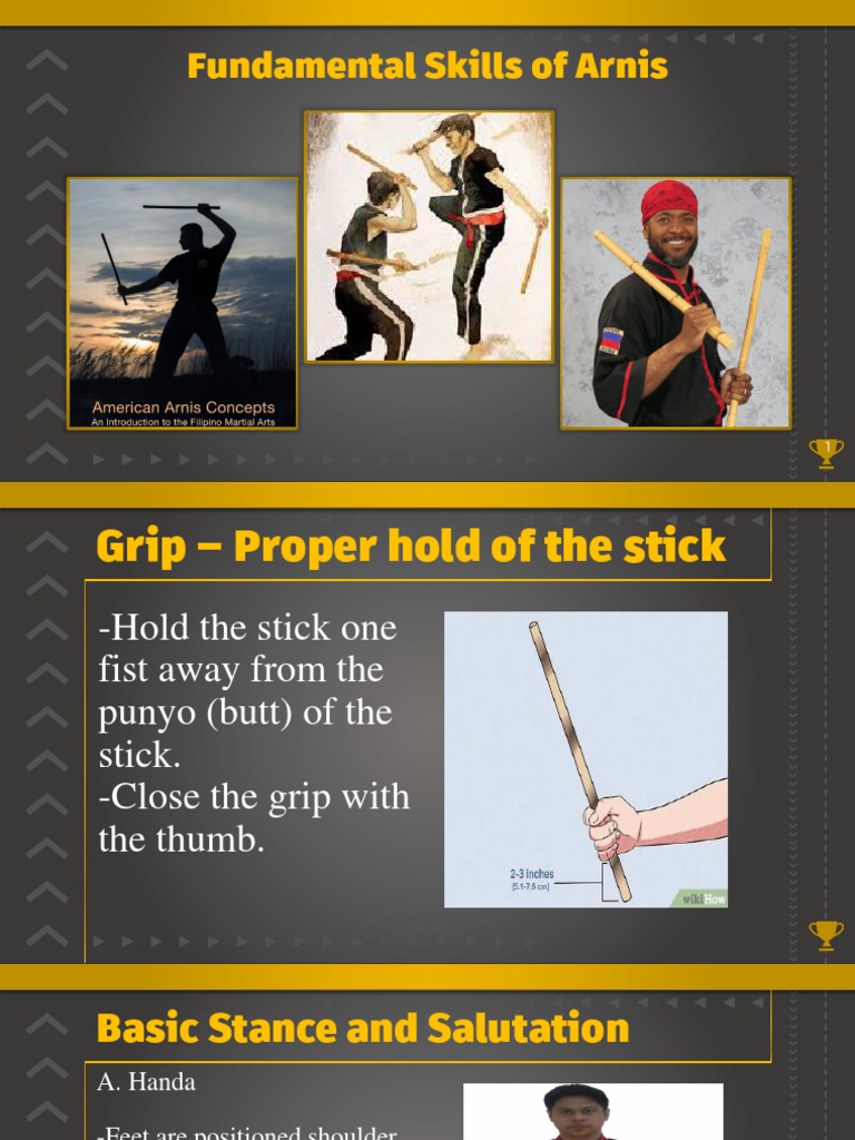 Fundamental Skills of Arnis | PDF