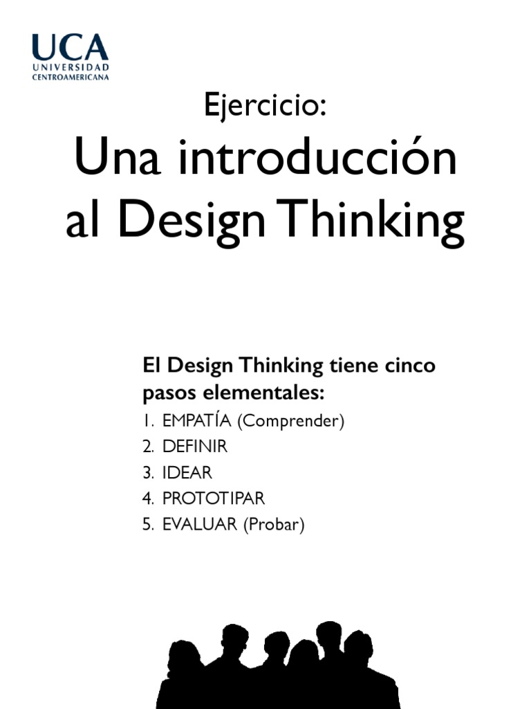 Ejercicio Design Thinking | PDF