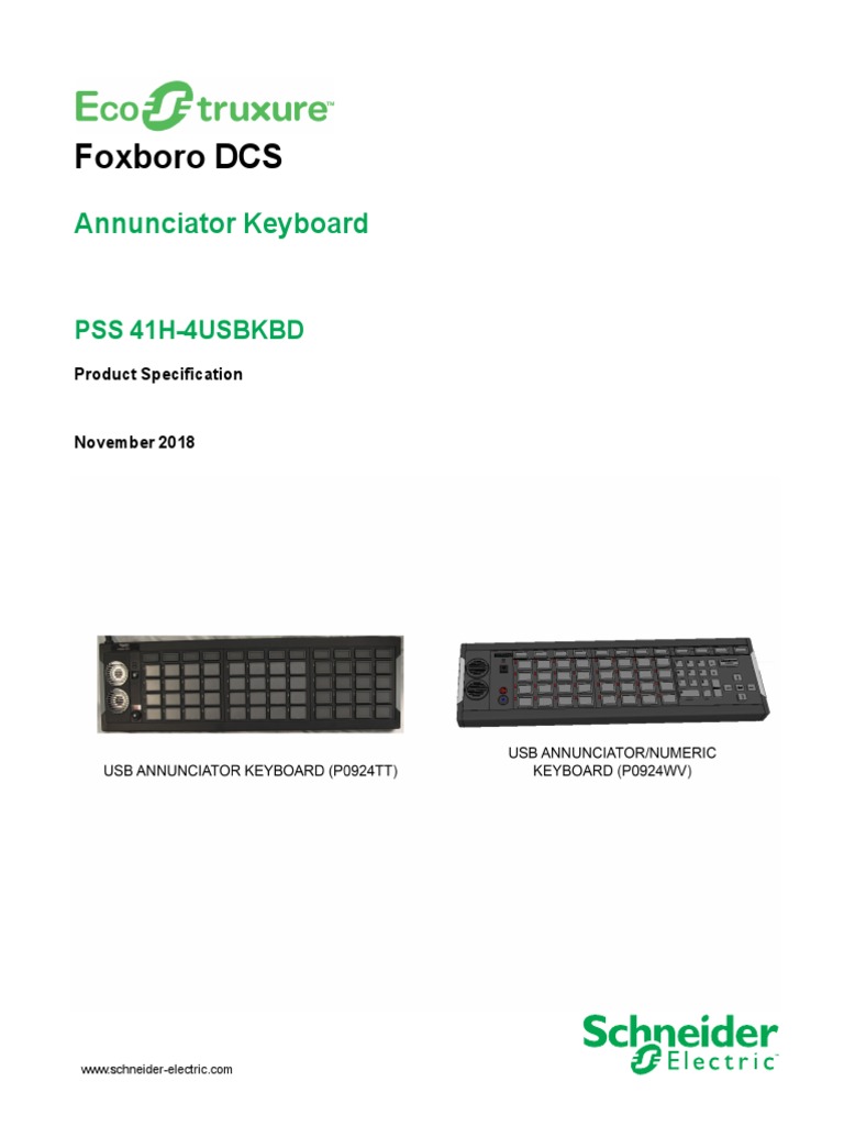 Annunciator Keyboard | PDF | Computer Keyboard | Usb