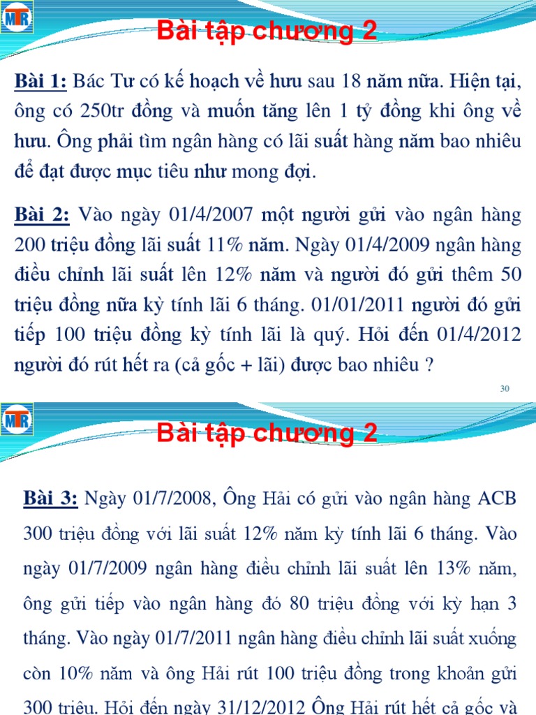 Chuong 2 - BT - SV | PDF