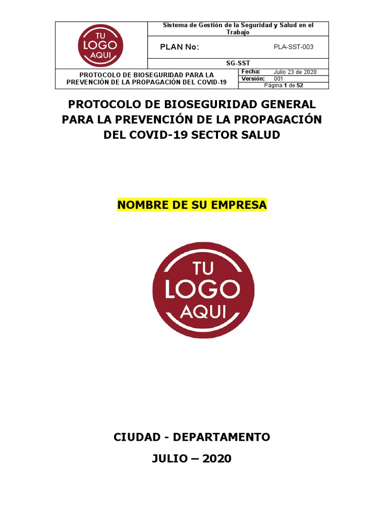 Protocolo Sector Salud | PDF | Lavado de manos | Especialidades Medicas