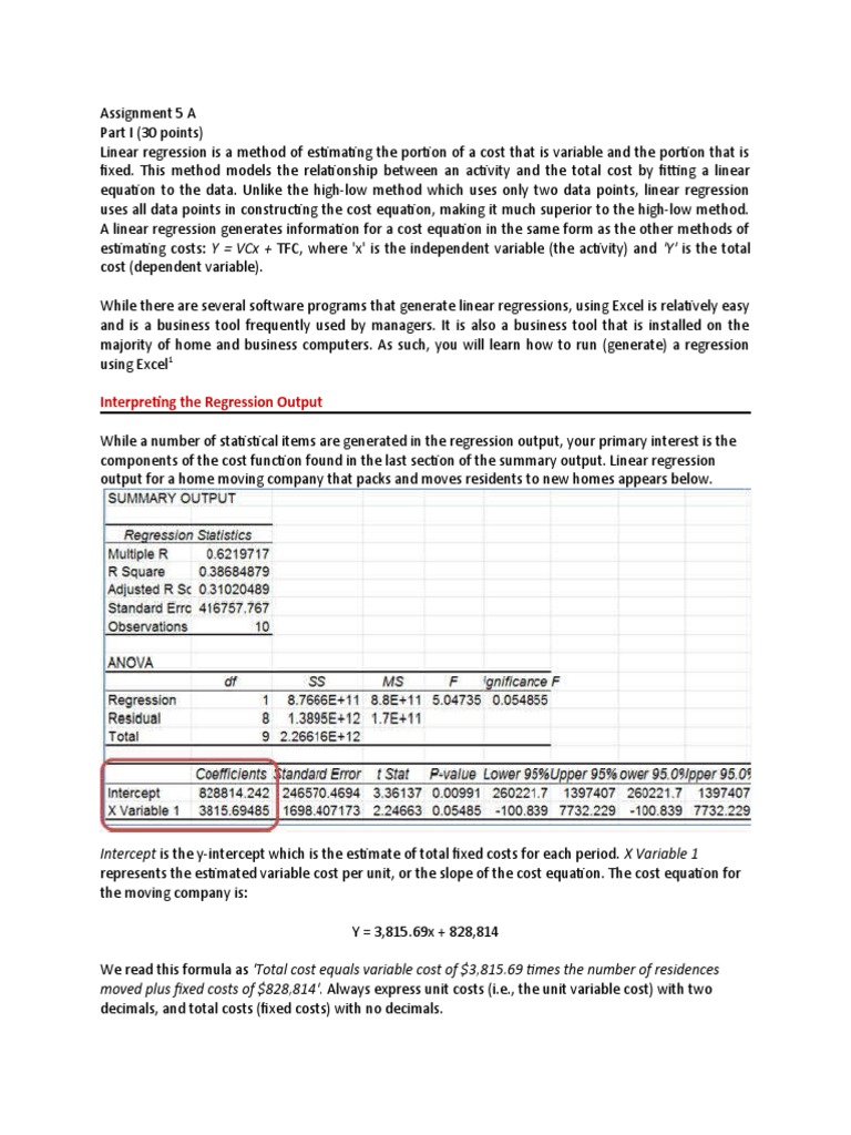 Linear Regression | Download Free PDF | Regression Analysis | Linear Regression