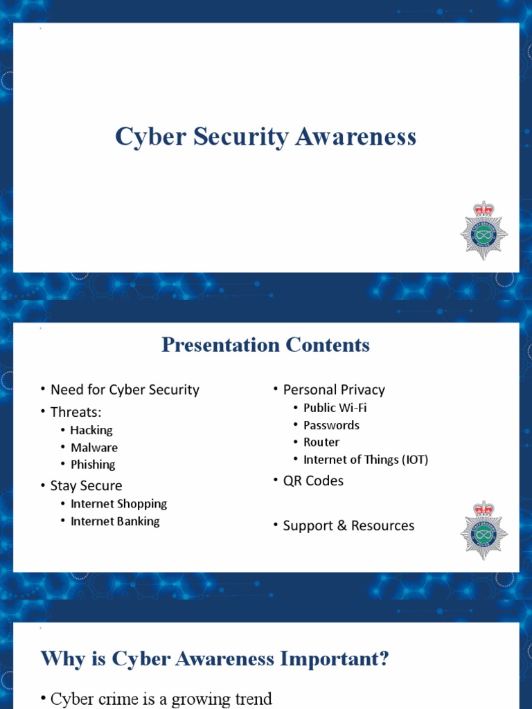 Cyber Security Awareness Guide | PDF | Security | Computer Security