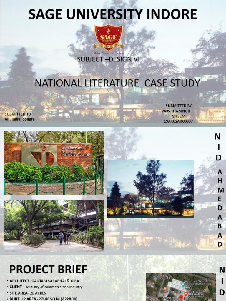 National Case Study | PDF | Concrete | Stairs