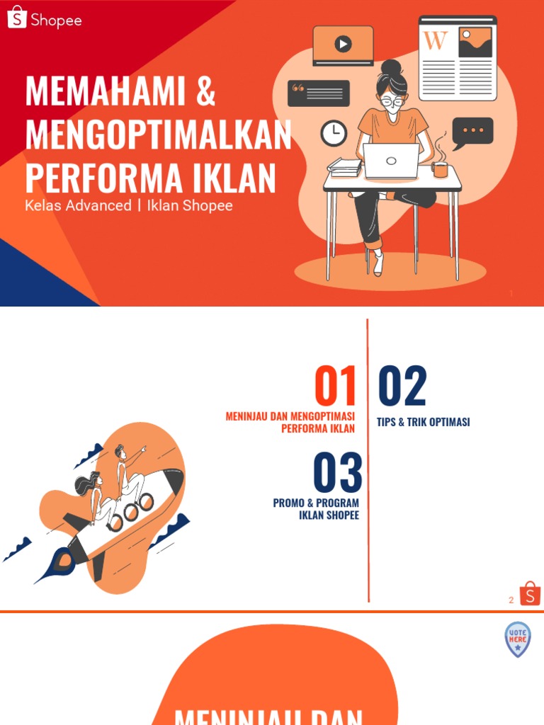 2022 - Materi Webinar Iklan Shopee (Kelas Advanced - Sesi 2) | PDF | Bisnis