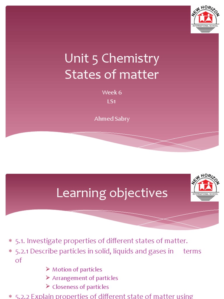 Science Year 7 Cambridge Presentation Powerpoint Unit 5 Part 1 | PDF ...
