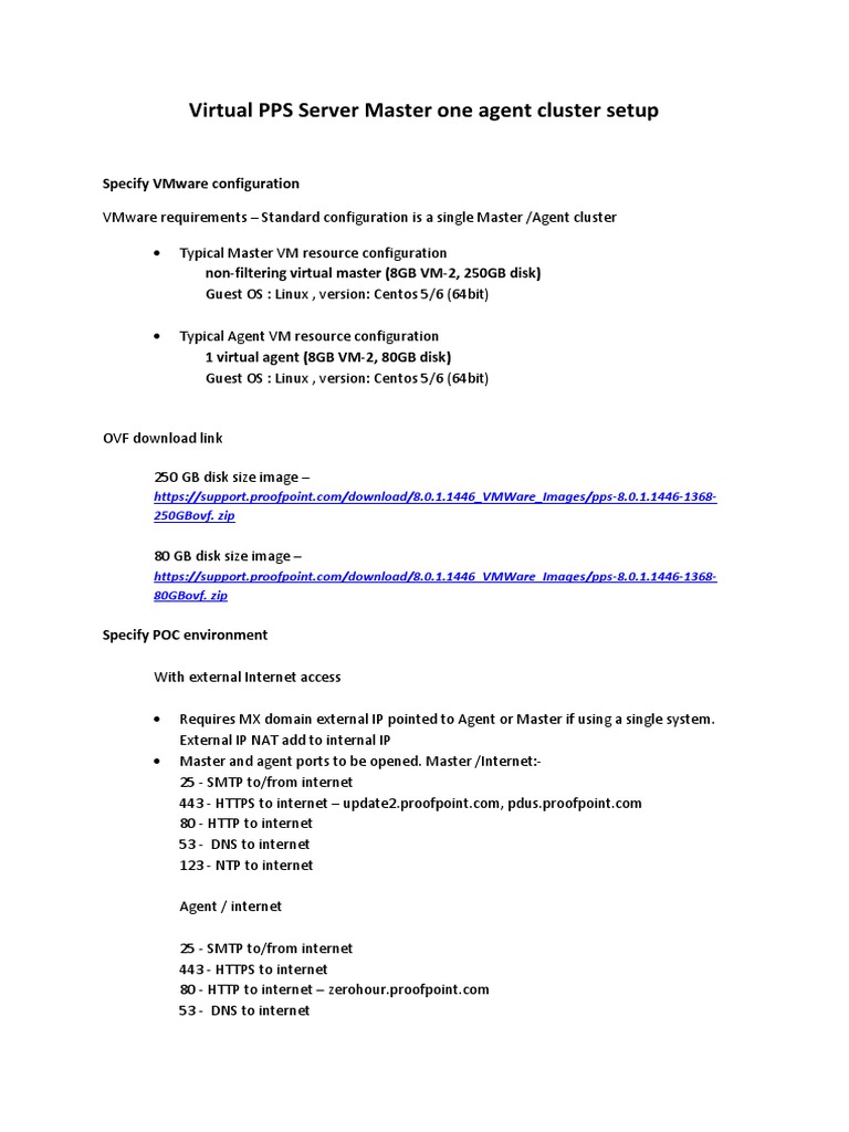 Install - Virtual PPS Server Master & Agent | PDF | Domain Name System | Domain Name