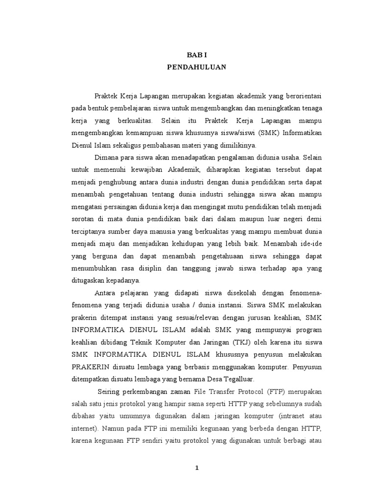 Bab1 Bab5 | PDF | Karier & Perkembangan