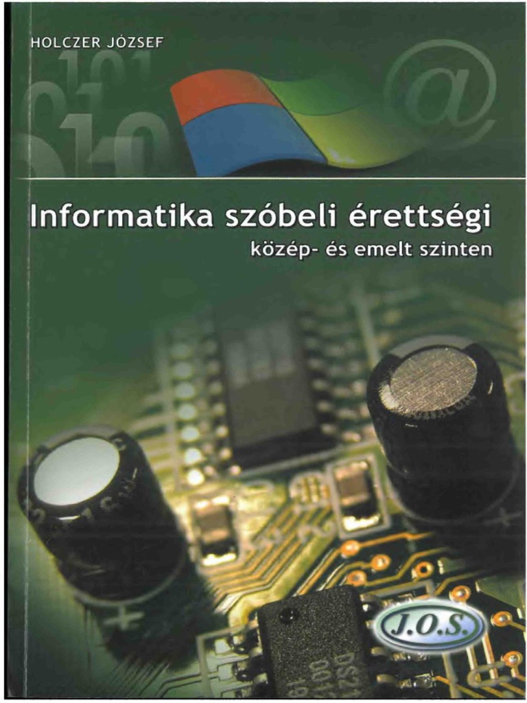 Könyv-Informatika Szóbeli Érettségi | PDF