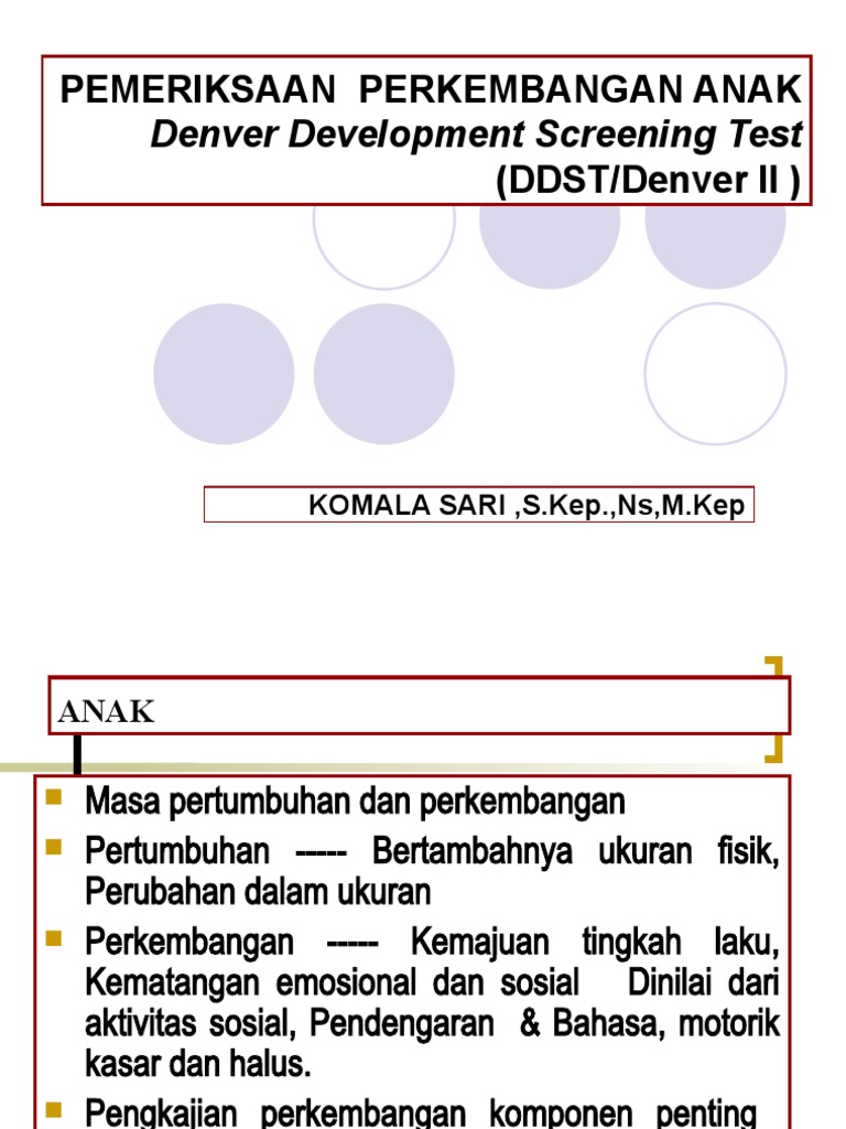 DDST Ii | PDF
