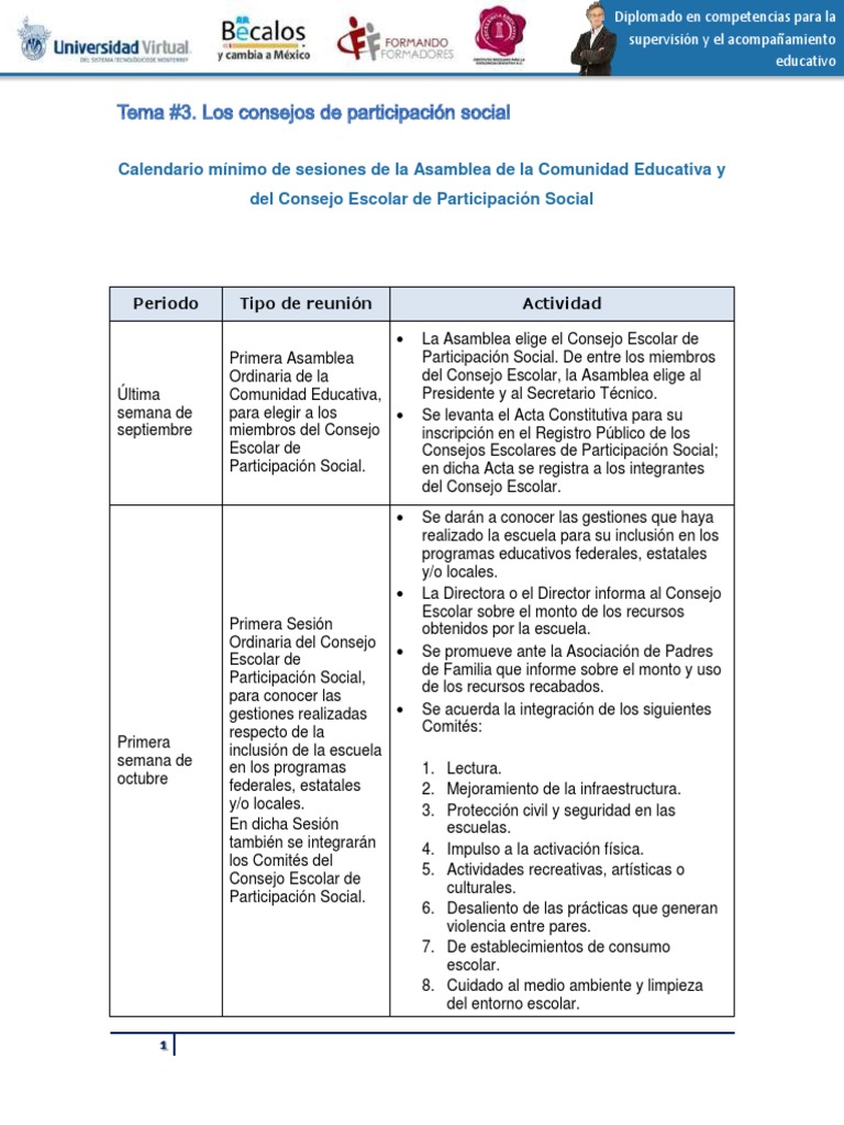 Calendario CEPS | PDF
