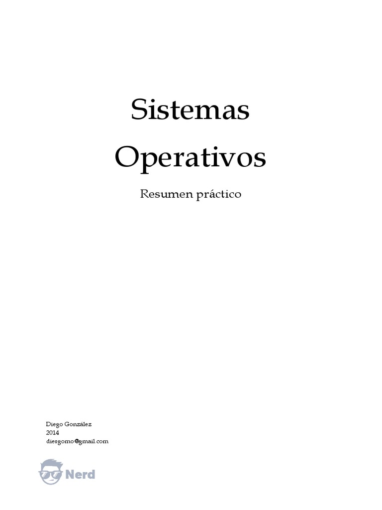 Resumen Práctico Completo. | PDF | Sistema operativo | Hilo (Computación)