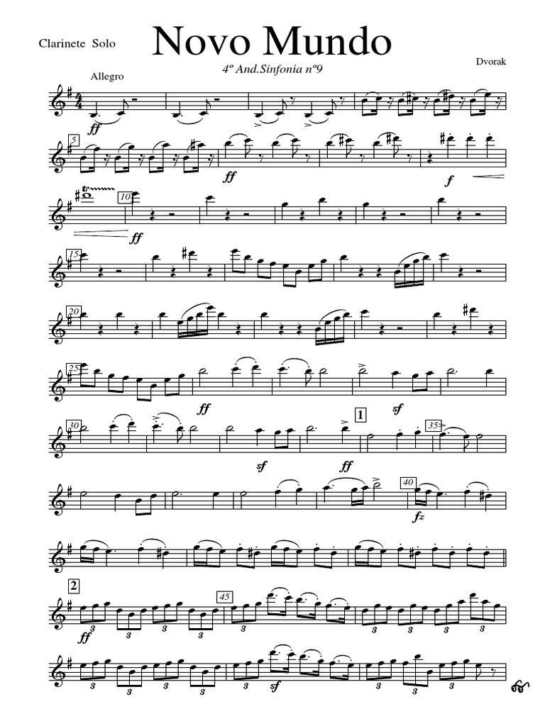 06 Clarinete Solo | PDF