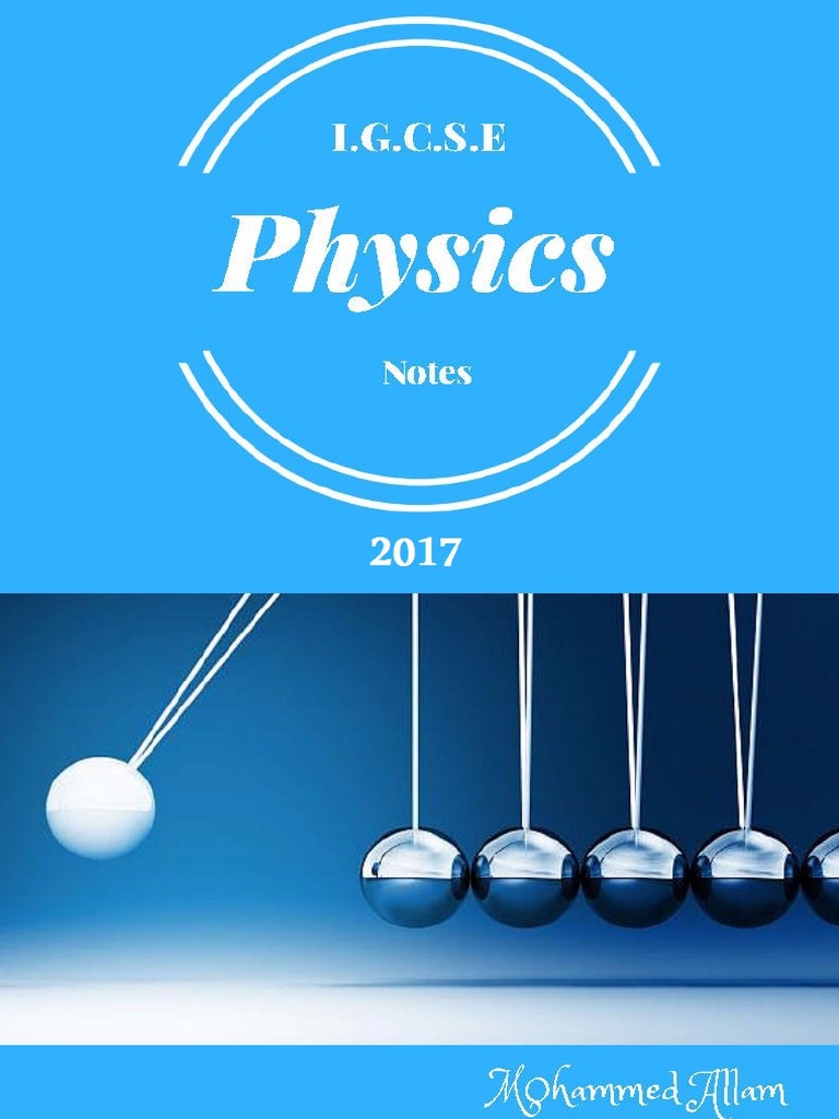 Physics 0625 Mr.M.allam Notes | PDF | Force | Pressure