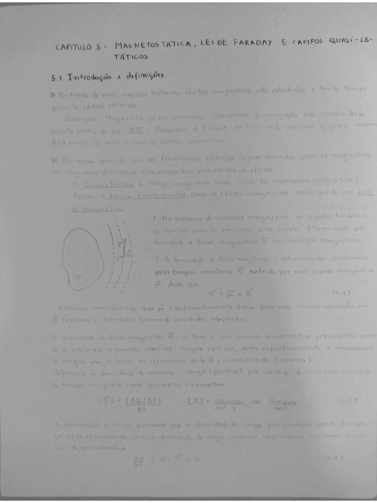 Capítulo V - Notas de Estudo (Jackson 3a Ed) | PDF