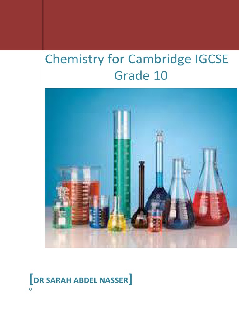 Chemistry for Cambridge IGCSE Grade 10 | PDF | Ion | Ionic Bonding