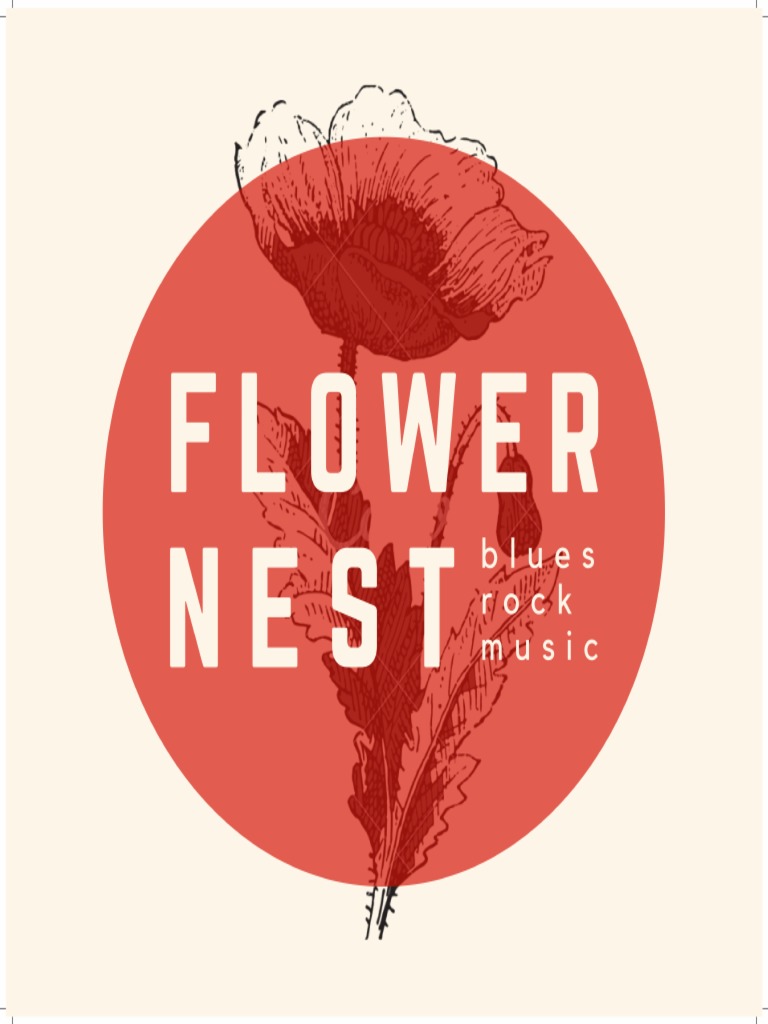 Floral Illustration CD Cover (Album Cover) | PDF