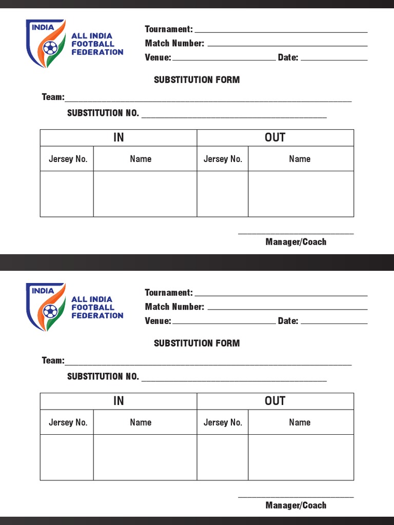 Substitution Form | PDF | Career & Growth
