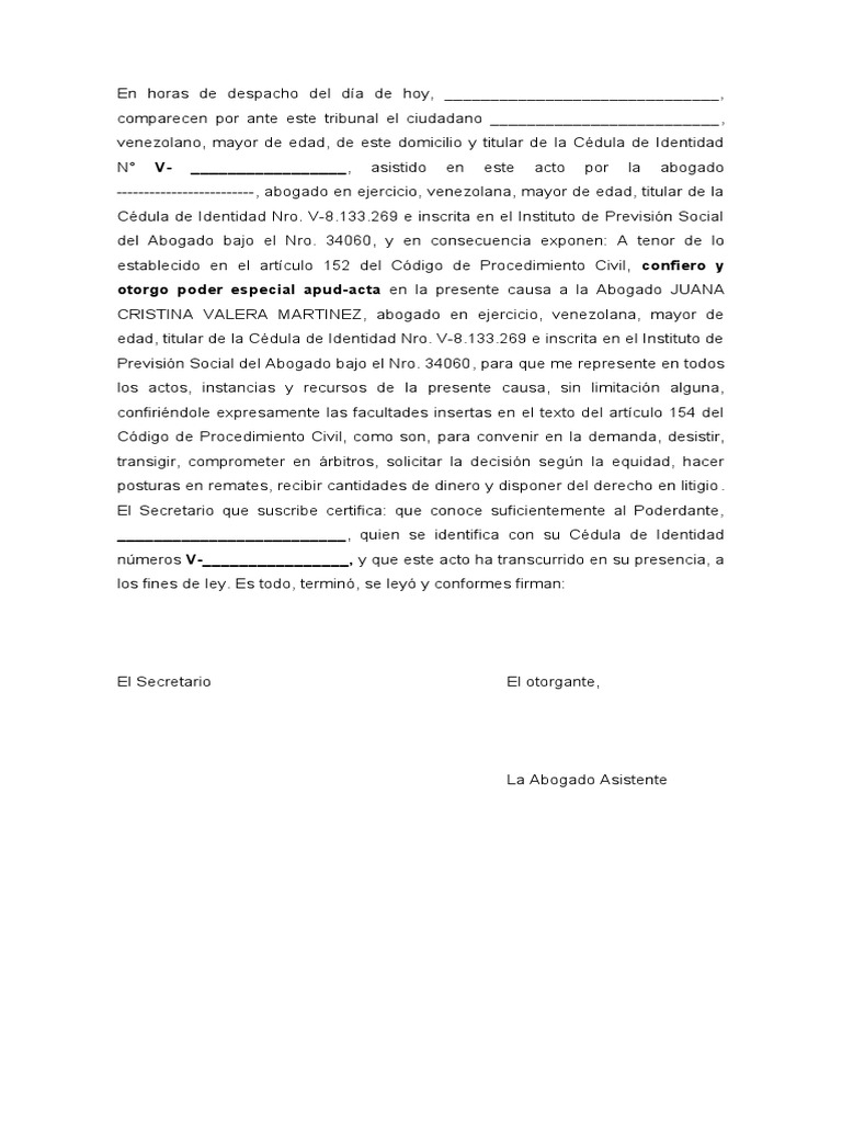 Modelo Poder Apuc Acta | PDF | Ciencias sociales