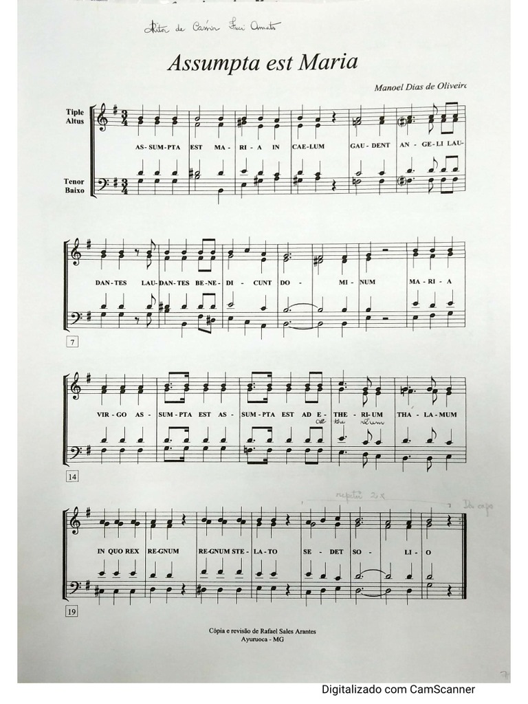 Assumpta Est Maria | PDF