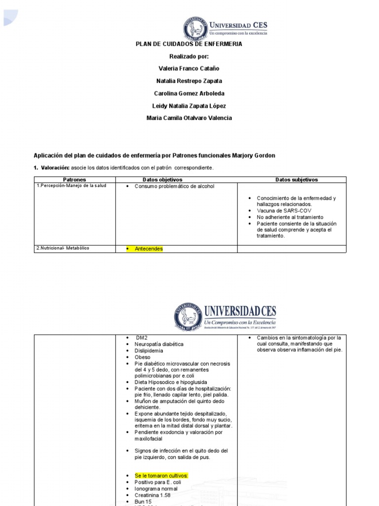 Caso Clinico de Diabetes | PDF | Dieta | Diabetes Caso Clinico de Diabetes | PDF | Dieta | Diabetes