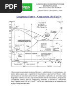 AULA 04 - Diagrama Ferro Carbono | PDF