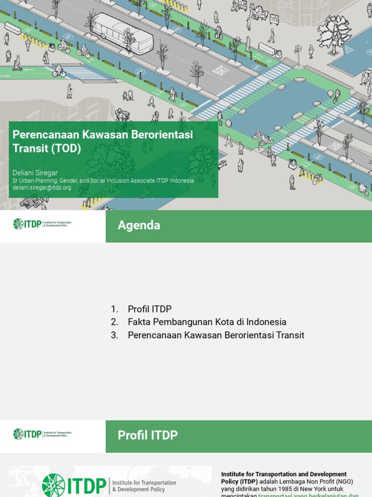 PANEL 4 (5) 2022.09.19 Perencanaan Kawasan Berorientasi Transit (TOD) | PDF