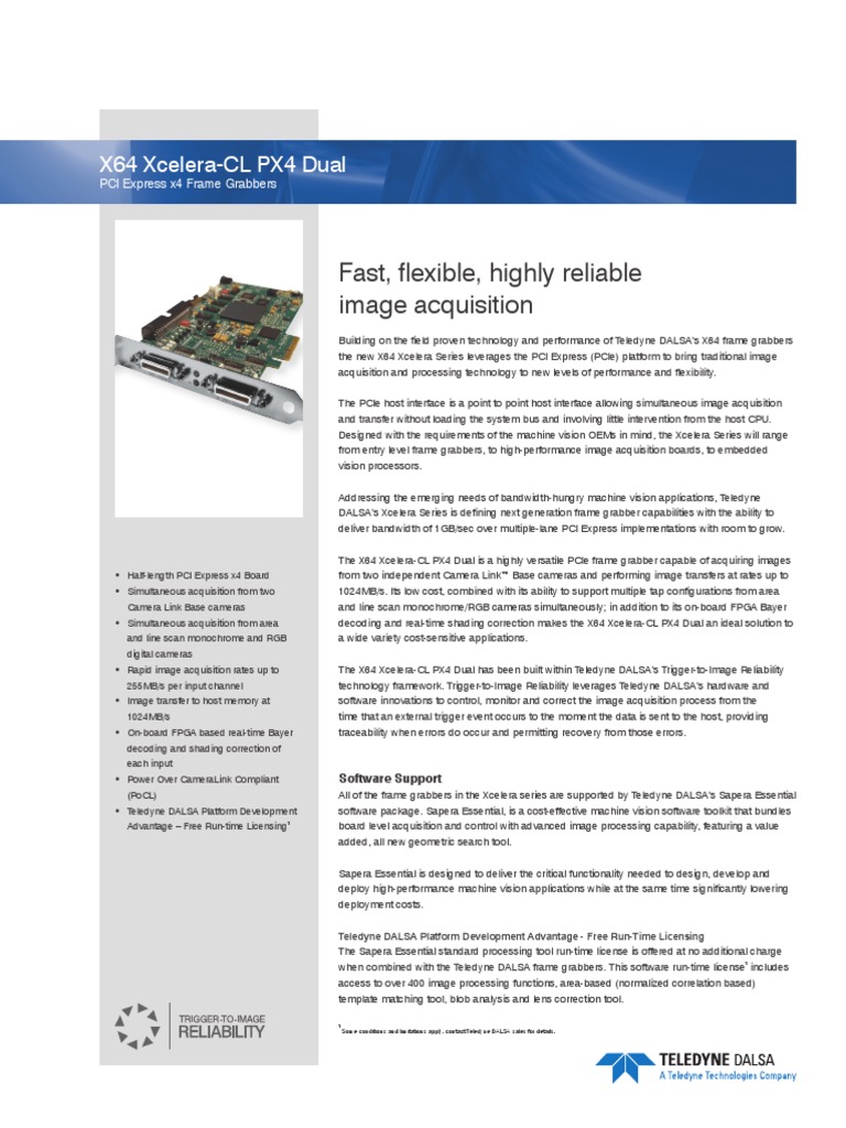 TD3 072408 x64 Xcelera CL Px4 Dual | PDF | Rgb Color Model | Field ...