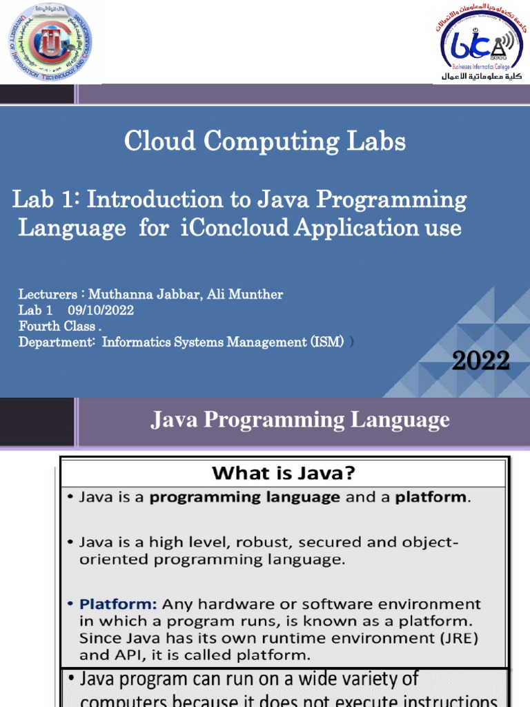 CLoud Computing Lab 1 On 09-10-2022 | PDF | Computers