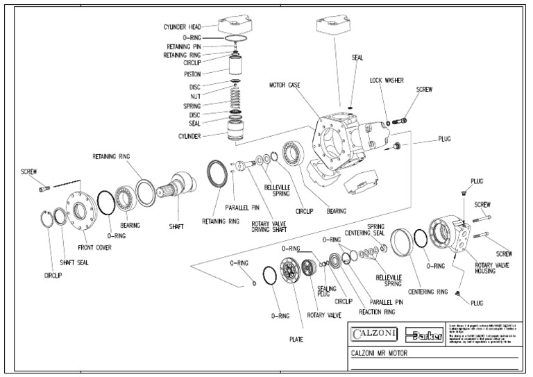 Motor Calzoni Mre | PDF