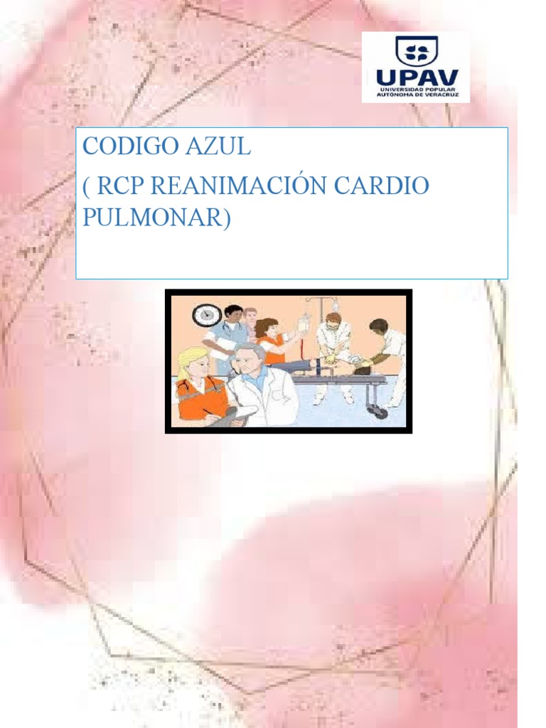 Act-4 Codigo Azul Alicia Montero Fernandez | PDF | Reanimación ...