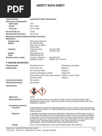 Valvoline - Premium Blue Safety Data Sheet | PDF | Dangerous Goods | Toxicity