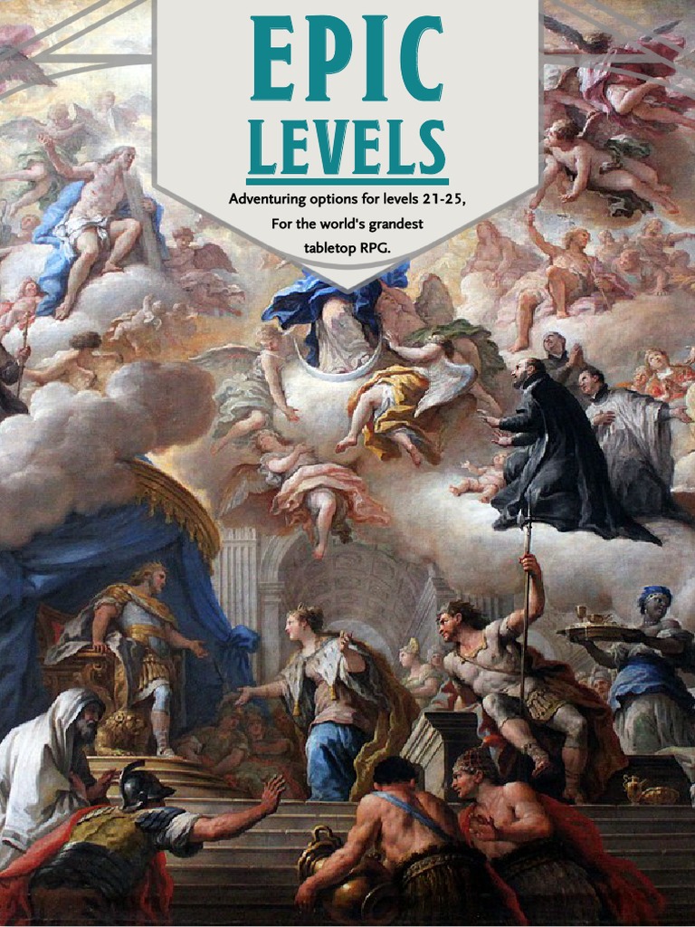 Epic Leveling Guide for D&D 5E | PDF | Dungeons & Dragons | Gary Gygax ...