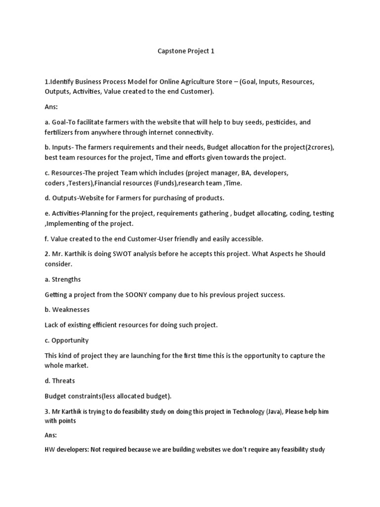 Capstone Project 1 Origin | PDF | Software Development Process | Agile ...