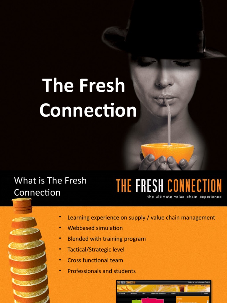 Fresh Connection | PDF | Supply Chain Management | Supply Chain