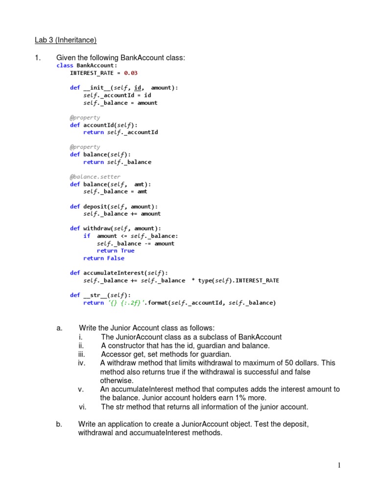Lab 3 1 Pdf Method Computer Programming Parameter Computer Programming 