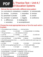 ESL Conversation Questions - School (I-TESL-J) | PDF | Schools ...