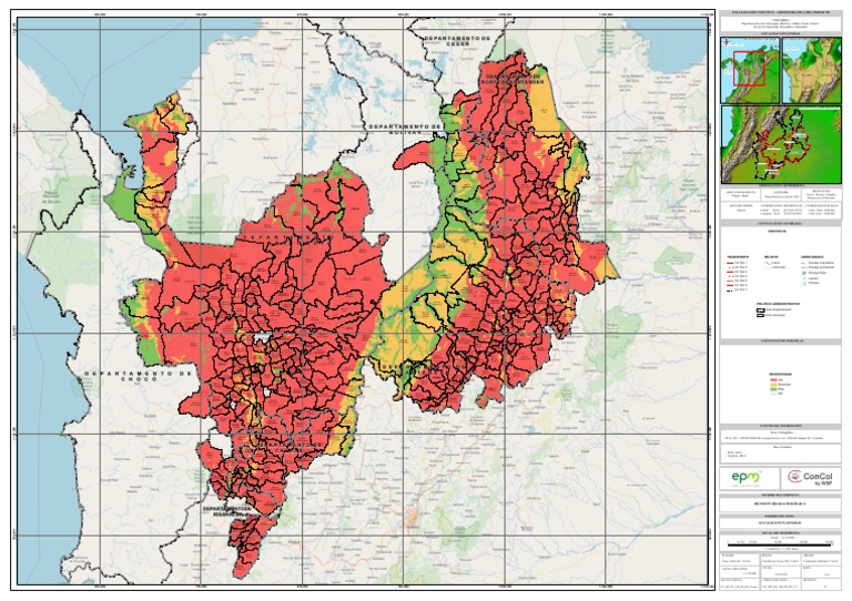 Anexo F Mapa de Referencia Resistividades Tipicas Redes Grupo Epm | PDF ...