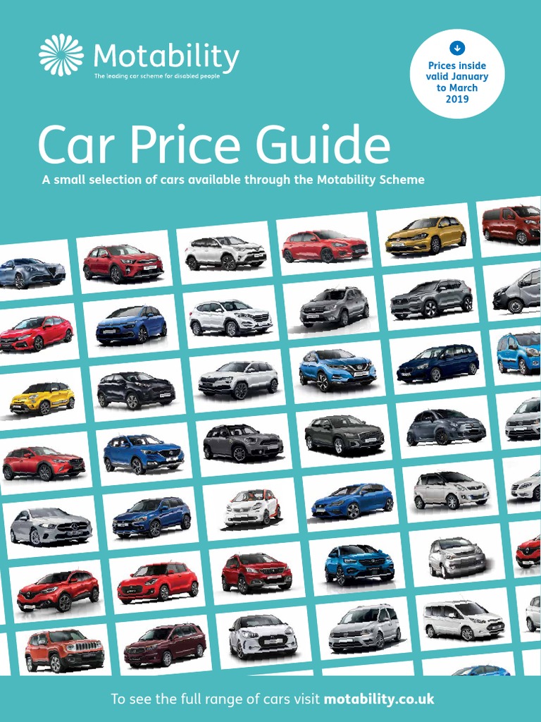 Latest Motability Price Guide | PDF | Fuel Economy In Automobiles ...