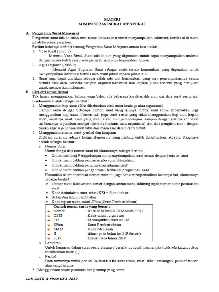 Materi LDK 2019 | PDF