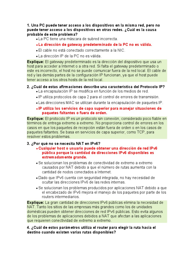 3 | PDF | Protocolos de internet | Enrutador (Computación)