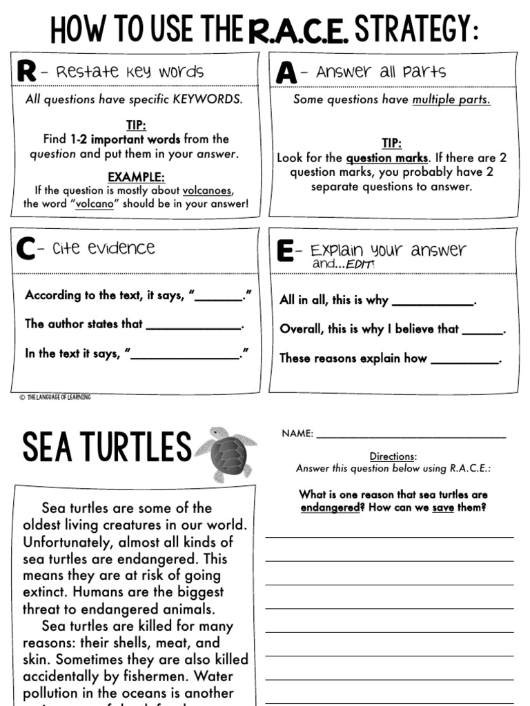 Restate Key Words - Answer All Parts: All Questions Have Specific ...