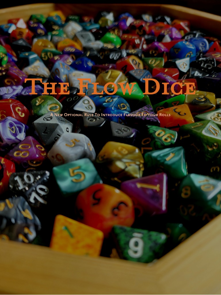 Add Flavour to D&D Rolls with Flow Dice | PDF | Dungeons & Dragons | Gaming