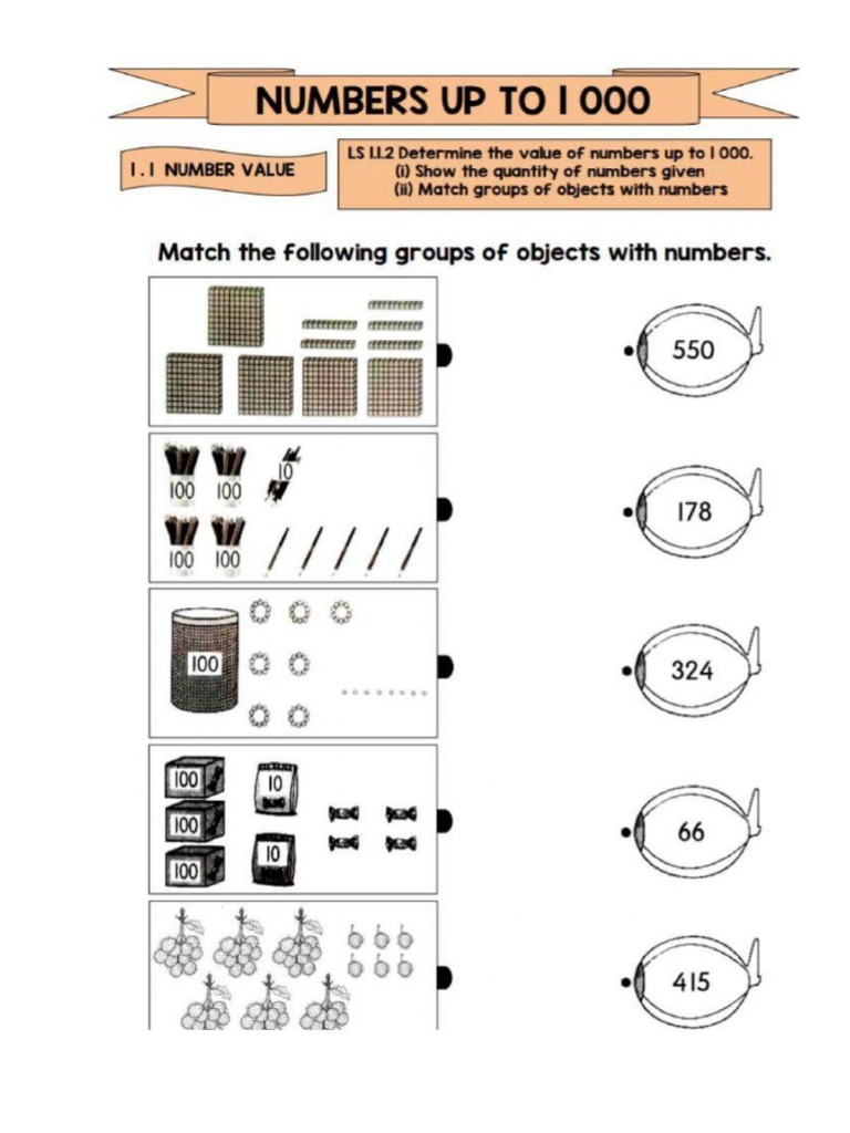 Write Number Week 3 | PDF