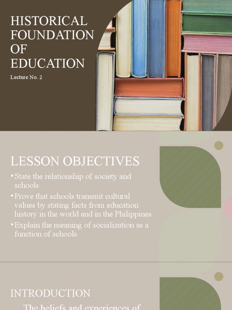 Historical Foundation of Education Lecture No. 2 | PDF | Ancient Egypt ... Historical Foundation of Education Lecture No. 2 | PDF | Ancient Egypt ...