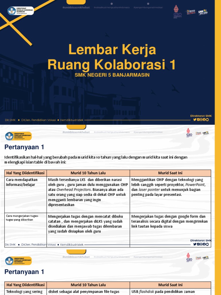 Kelompok 5 - LK Ruang Kolaborasi 1 | PDF
