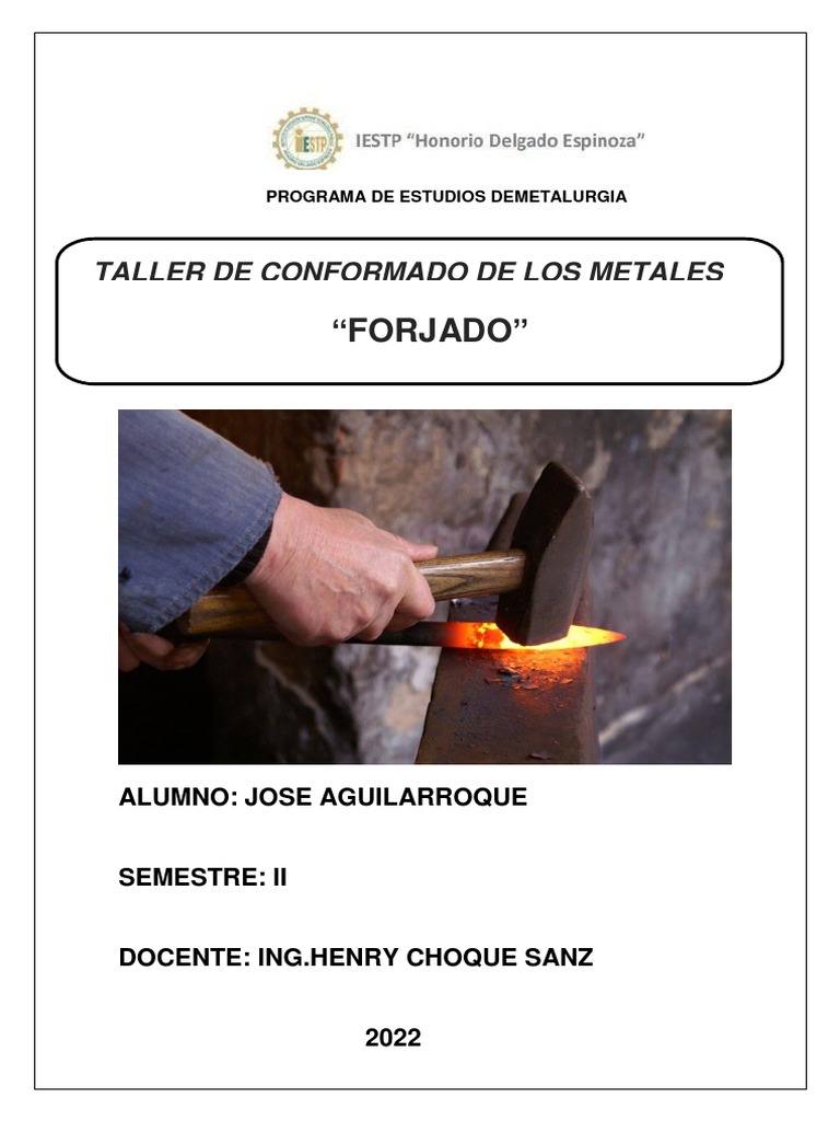 Forjado | PDF | Forjar | Fragua