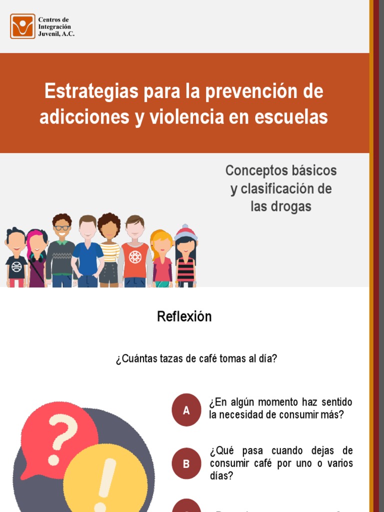 Material 1 Conceptos Clasificacion | PDF | Drogas | La dependencia de ...