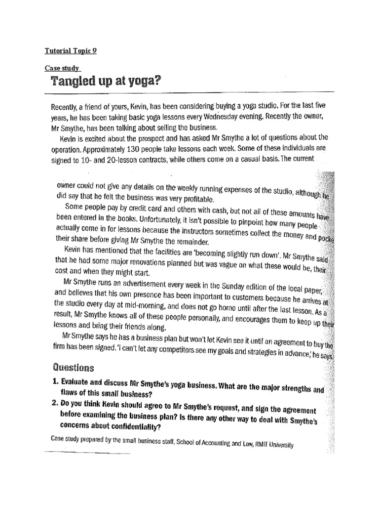 MGT 604 Tutorial 9 Answers | PDF | Career & Growth | Business